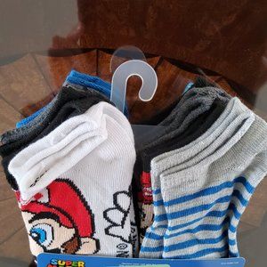 Nintendo | Accessories | Prs Super Mario Nintendo Kids Socks New | Poshmark